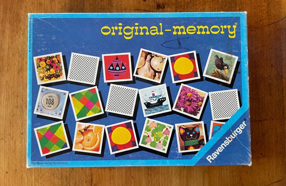 Ravensburger Original Memory, Nostalgie Memory (Gebraucht) in ...