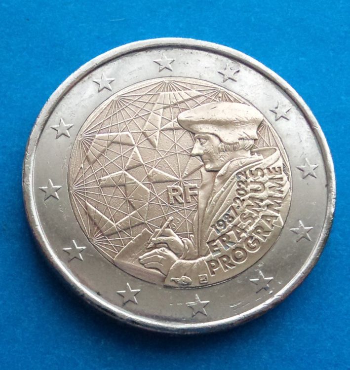 Frankreich: 2 Euro Programme Erasmus 2022, SS (Gebraucht) in Basel für ...