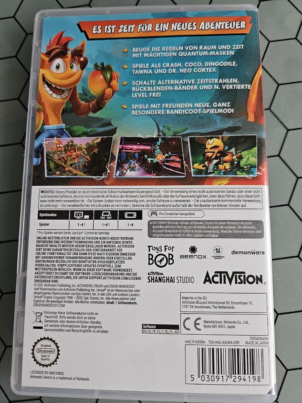 Crash Bandicoot 4 it's About Time Switch (Gebraucht) in Genève für CHF ...