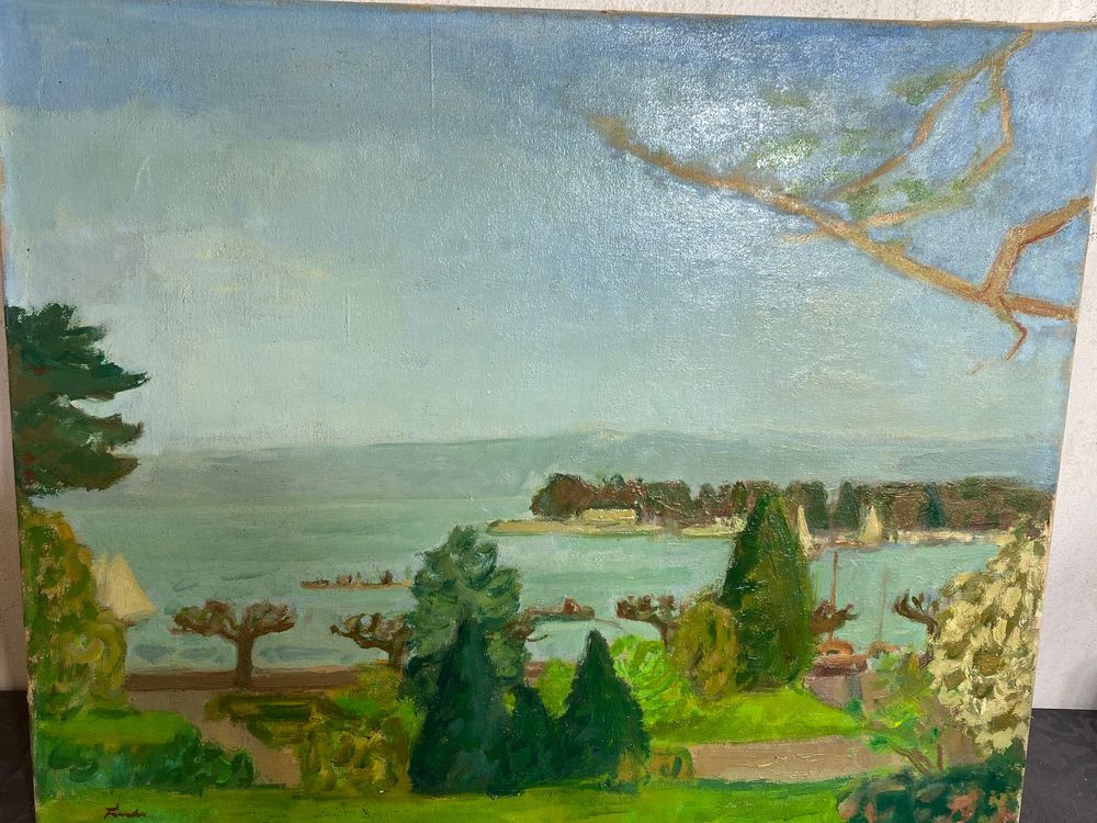 Jacques F. FUCHS (1922-1980) Tableaux peinture sur toile (D'occasion) à ...