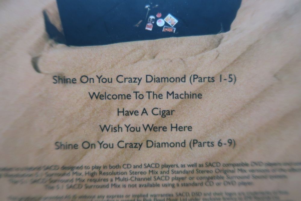 PINK FLOYD - WISH YOU WERE HERE - SACD (Gebraucht) in Basel für CHF 48 ...