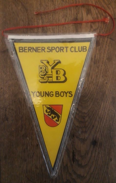 Wimpel BSC Young Boys 70er Jahre, YB Bern (Gebraucht) in Basel für CHF 29.9 – mit Lieferung auf ...