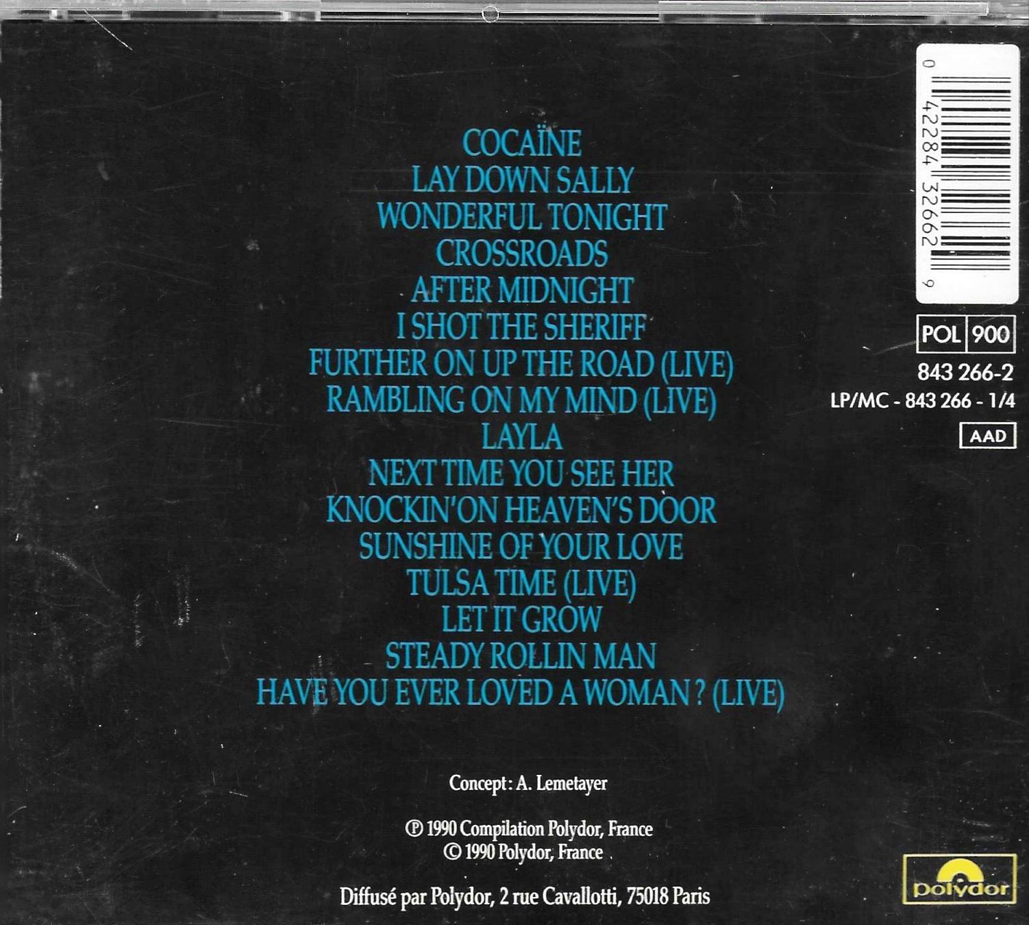 Eric Clapton - Story 16 Titel (Gebraucht) in Savagnier für CHF 3 – mit ...