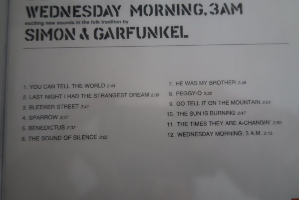 SIMON & GARFUNKEL - WEDNESDAY MORNING, 3AM - CD (Gebraucht) in Basel ...