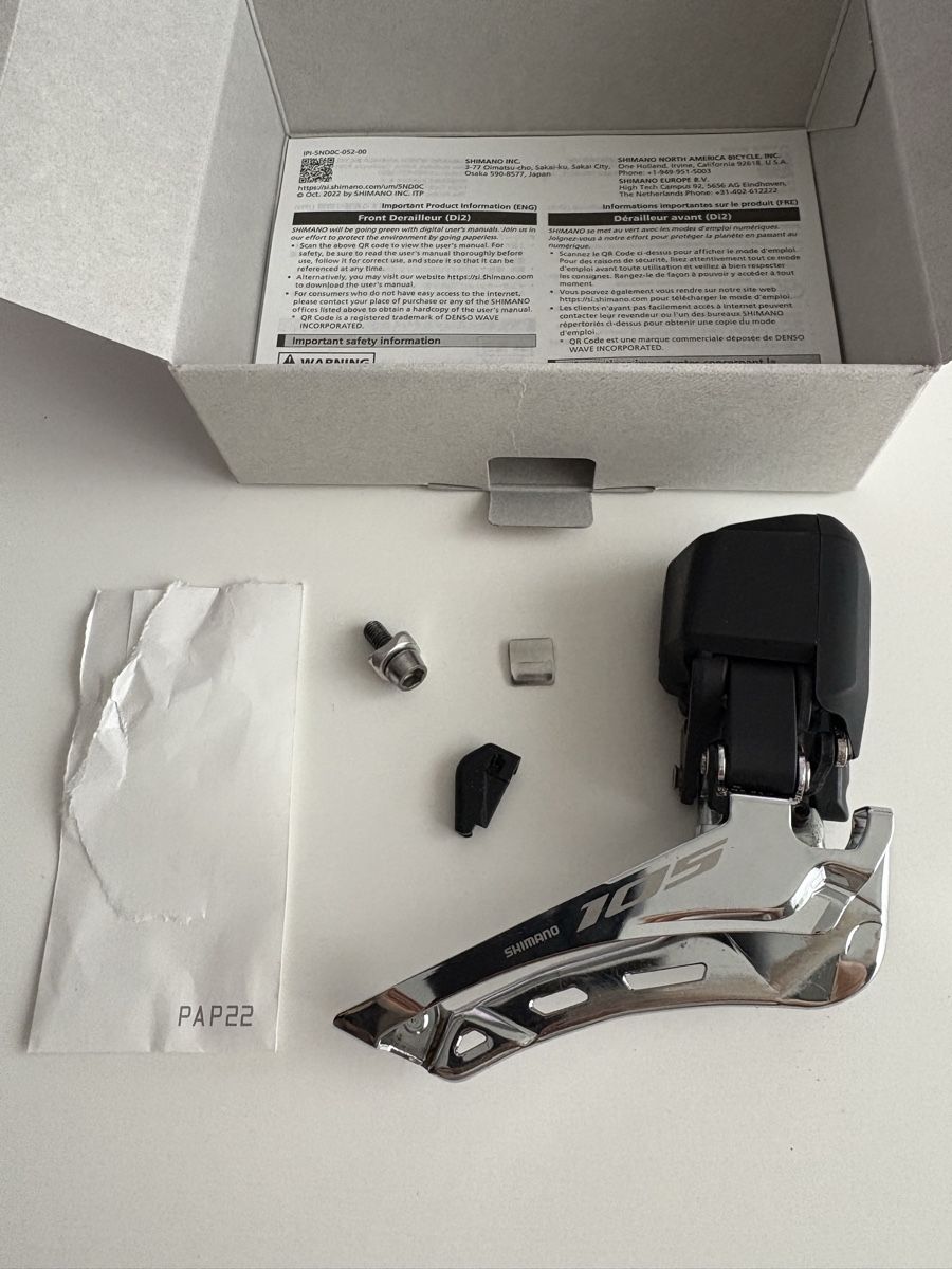 SHIMANO 105 DI2 UMWERFER FD-R7150 2-/12-FACH (Neu (gemäss Beschreibung ...