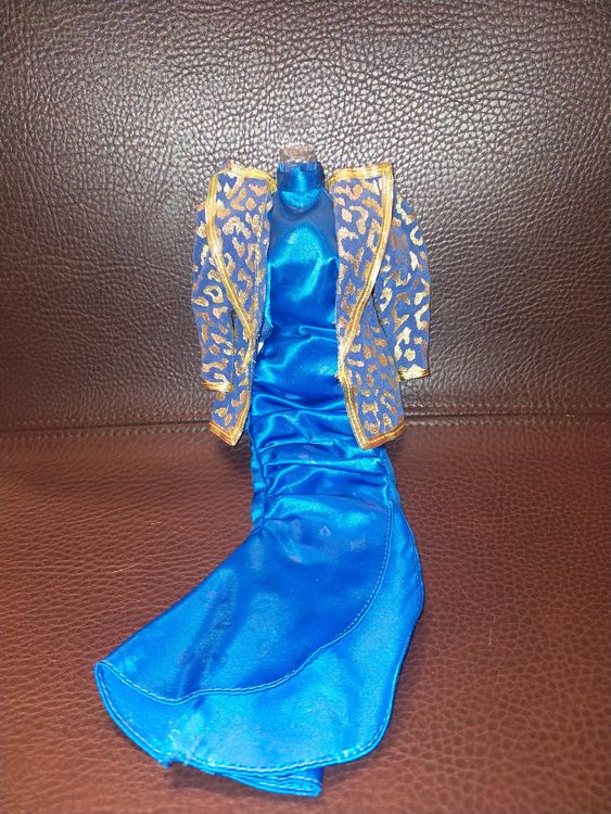 Original Barbie Kleid aus 80er Jahren - Blaue Abendrobe (Gebraucht) in ...