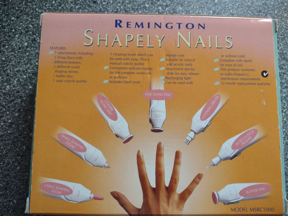 Remington Shapely Nail (Maniküre und Pediküre Set) (Neu (gemäss ...