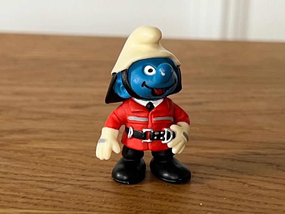 Schleich Schlumpf Feuerwehr | Kaufen auf Ricardo