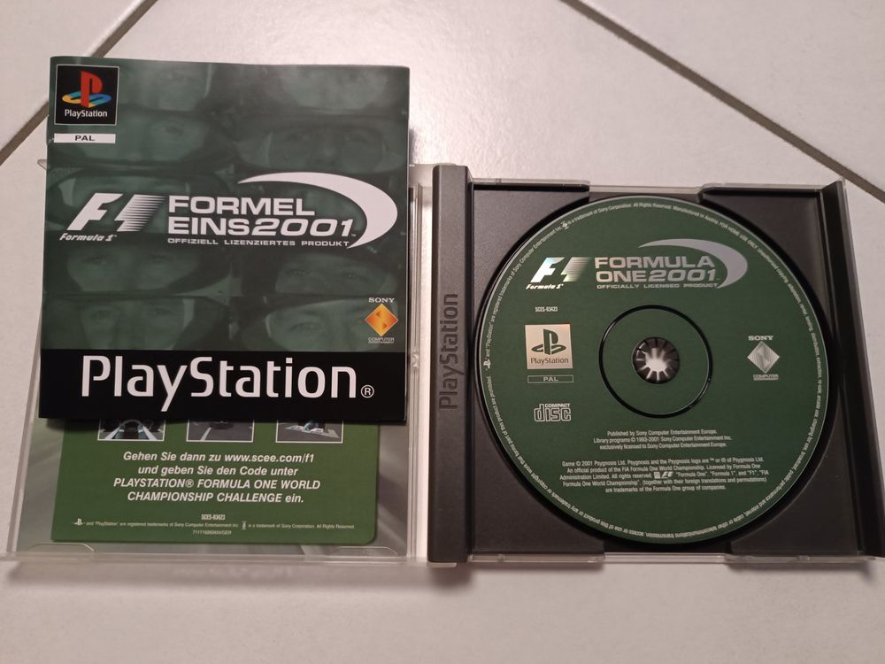Formula One 2001 PS1 (Disc top) | Kaufen auf Ricardo