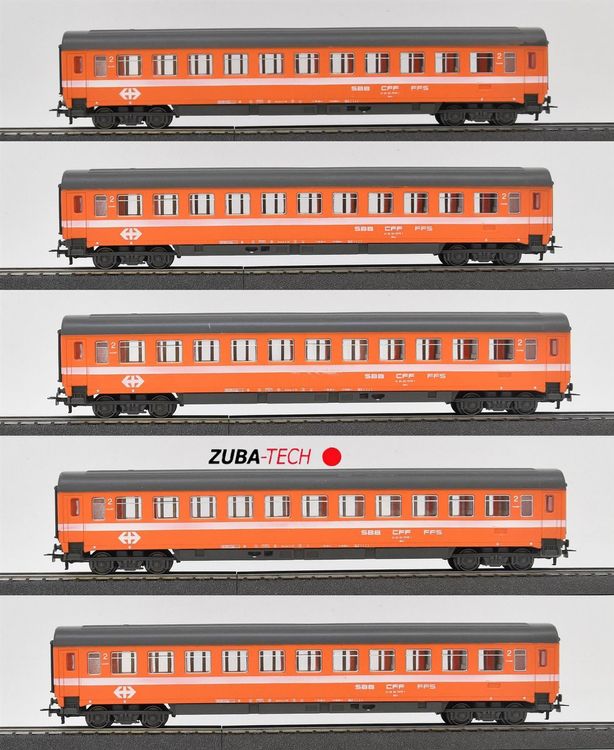 Kleinbahn 5x Personenwagen Eurofima SBB | Kaufen auf Ricardo