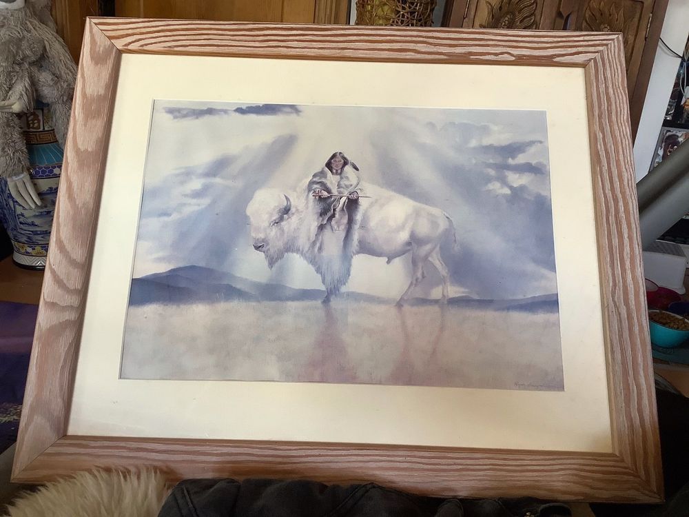 "White Buffalo Calf Woman" von Rogue Guirey Simpson (Gebraucht) in ...