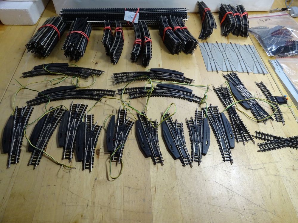 Minitrix Schienen und Weichen Konvolut, Spur N, (2) (Gebraucht) in ...