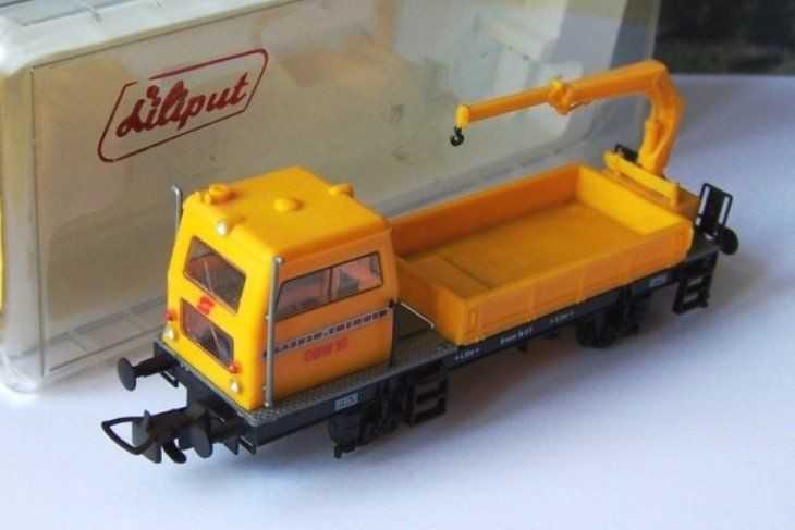 Liliput H0 381 10 Oberbau-Motorwagen OBW 10, ohne Motor, neu (Neu und ...