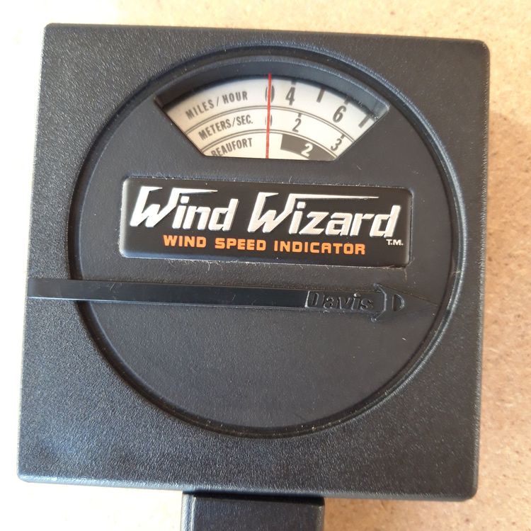 Windmesser Wind Wizard, Anemometer zum Messen der Windstärke (Neu ...