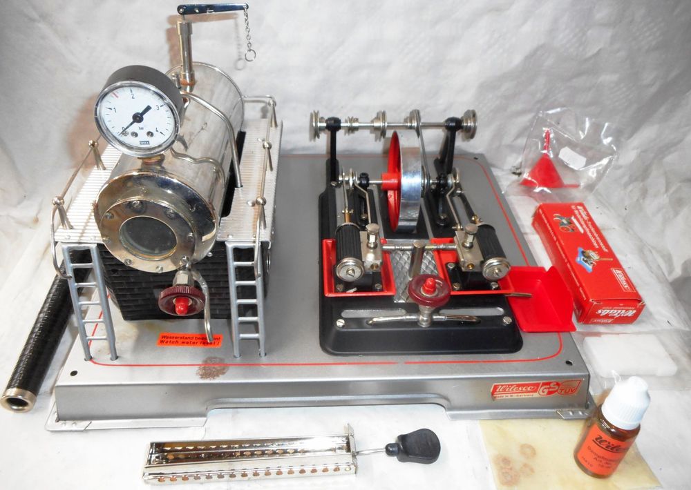 Dampfmaschine Wilesco D22 mit Zubehör neuwertig (Neu (gemäss ...