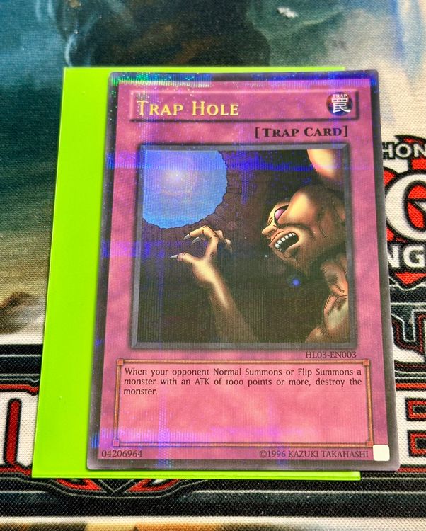 Yu-Gi-Oh! / Trap Hole / Ultra Parallel Rare / HL03-EN003 (Neu und ...