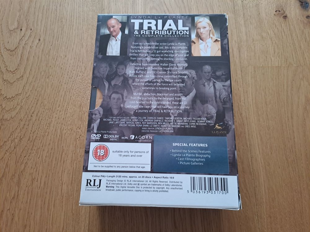 Trial & Retribution The Complete Collection DVD English | Kaufen auf ... Trial & Retribution The Complete Collection DVD English | Kaufen auf ...