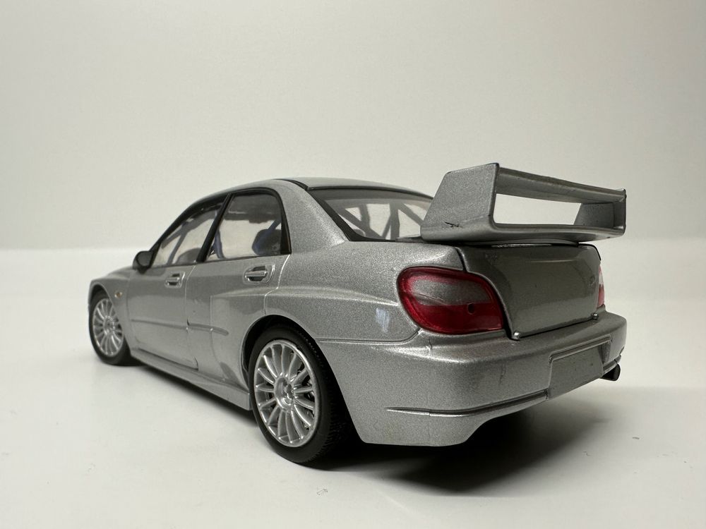 Subaru Impreza WRX STi (Bugeye) 1:24, silbrig,WRC Ausführung | Kaufen auf Ricardo
