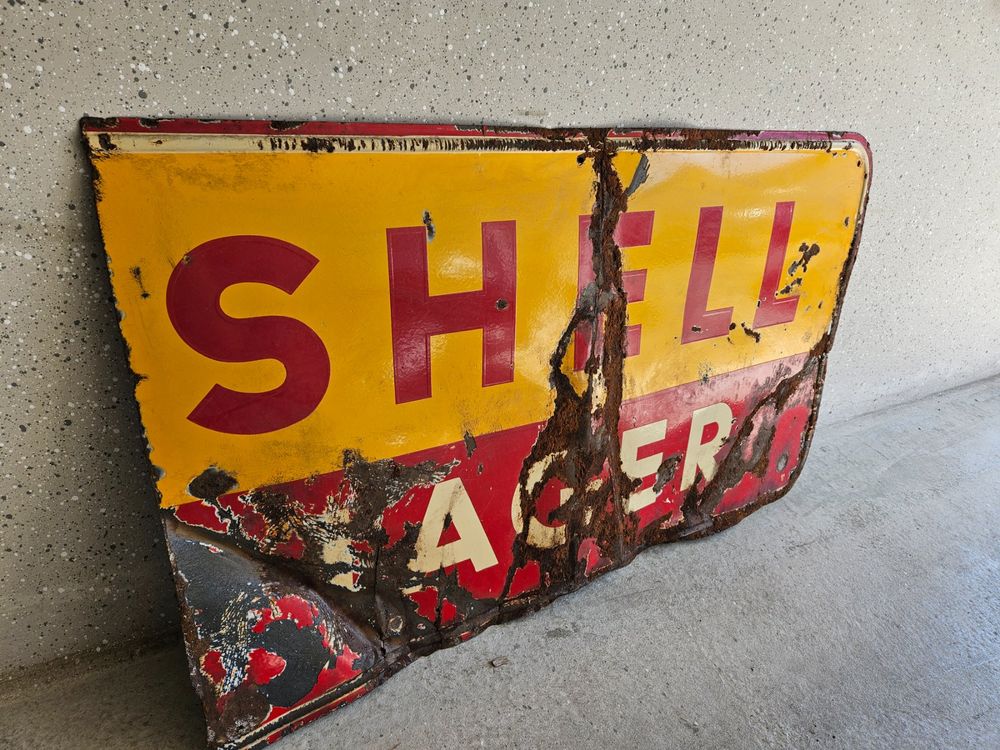 Original Shell Emailschild, XL!!!!!! (Gebraucht) in Ossingen für CHF ...