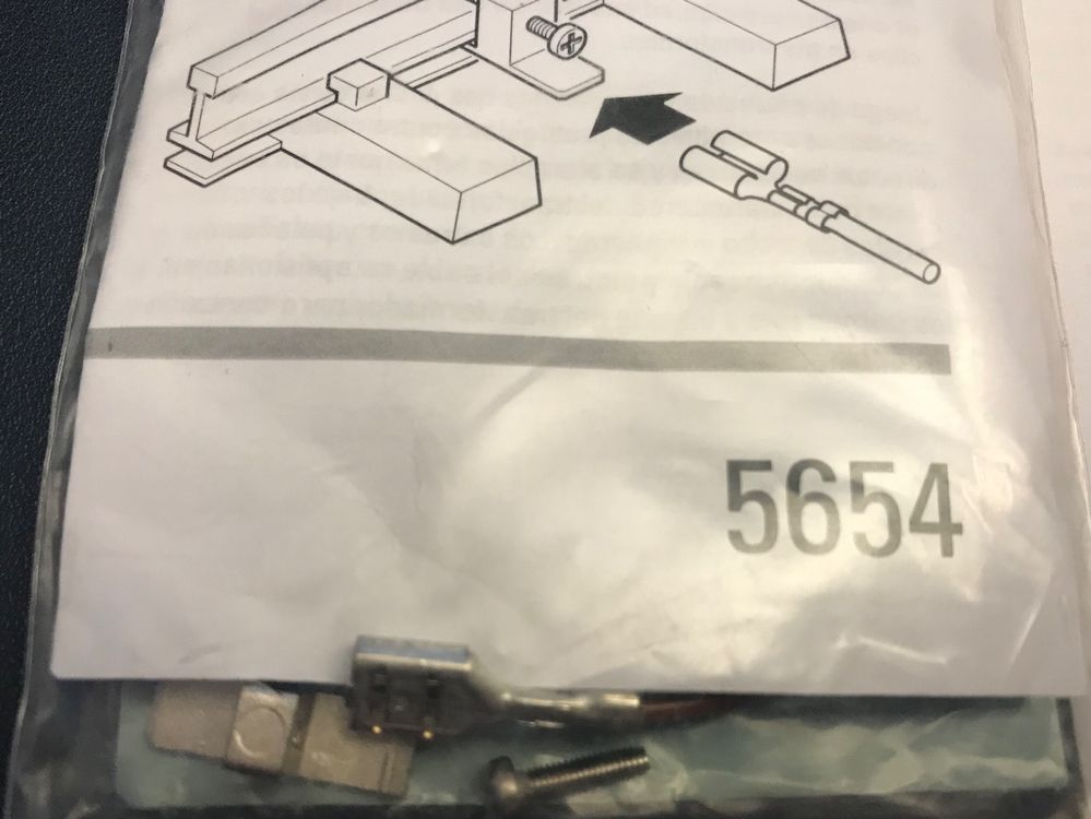 Märklin Spur-1 Anschlussklemmen-Garnitur 5654 (Neu und originalverpackt ...