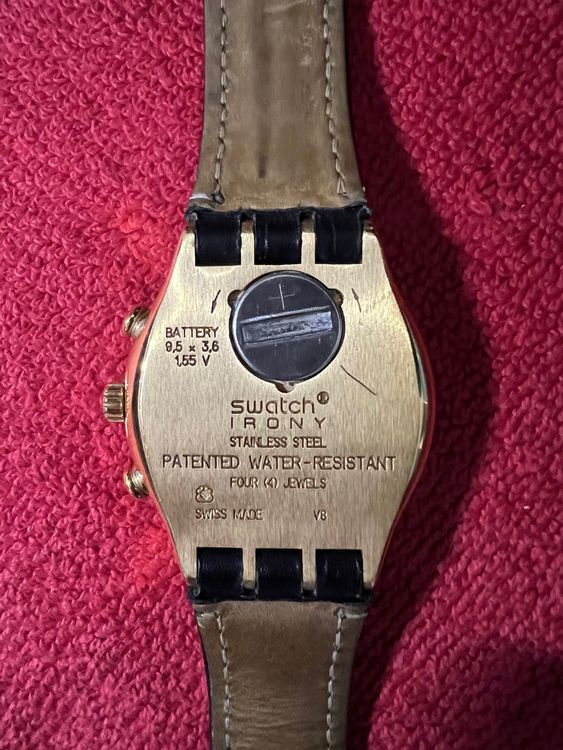 GOLDFINGER Swatch Irony Chrono (YCG401) James Bond 007 (Gebraucht) in Mönchaltorf für CHF 92 ...