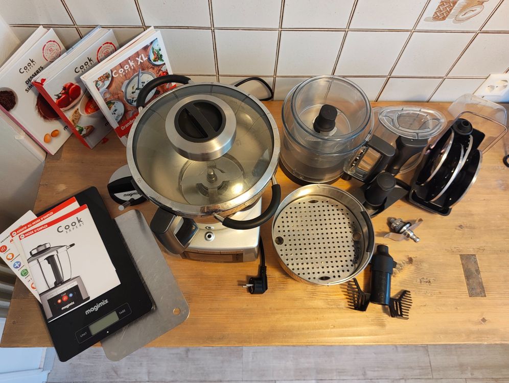 Magimix cook expert +spiralizer +juicer +steamer +cocotte (Gebraucht ...