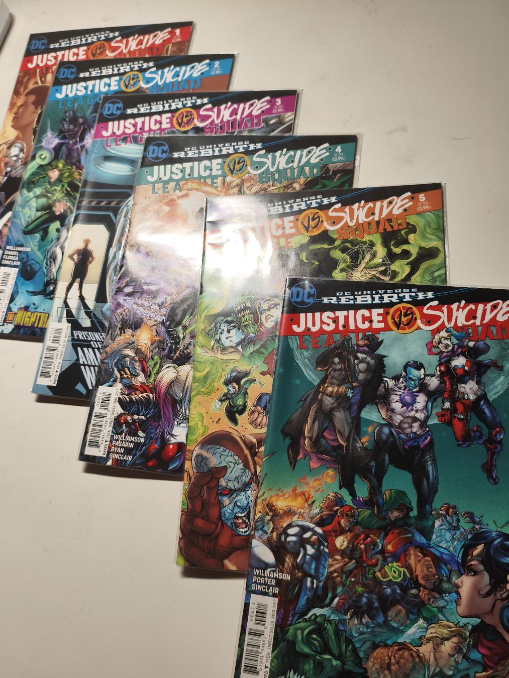DC Rebirth Justice League vs Suicide Squad Comics 6/6 (Neu und ...