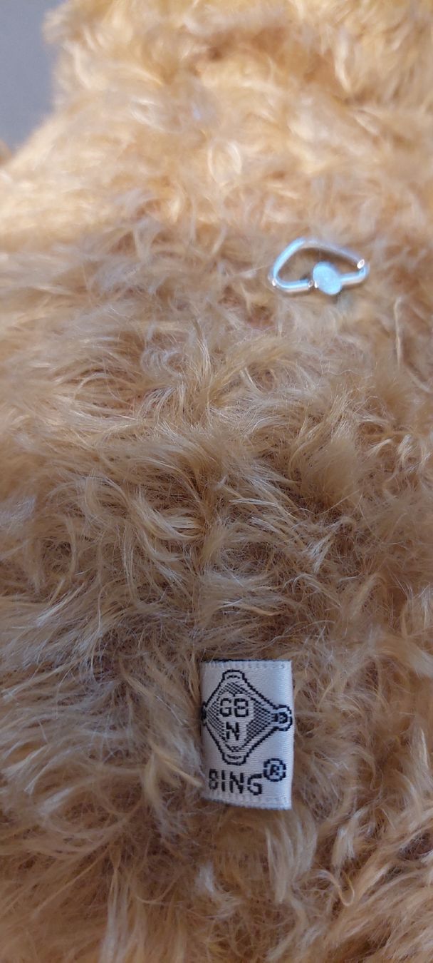 Bing Teddybär sauber unbesp.m.Musikdose bewegt den Koppf (Neu (gemäss ...