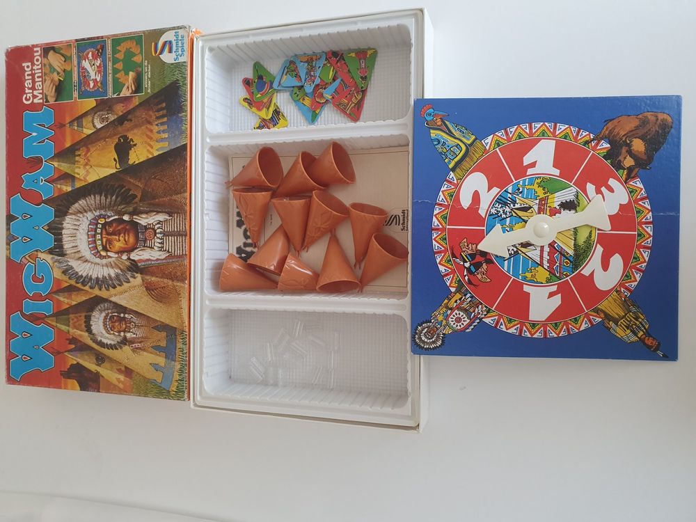 Jeu de société Wigwam Grand Manitou, vintage! (D'occasion) à Lausanne ...