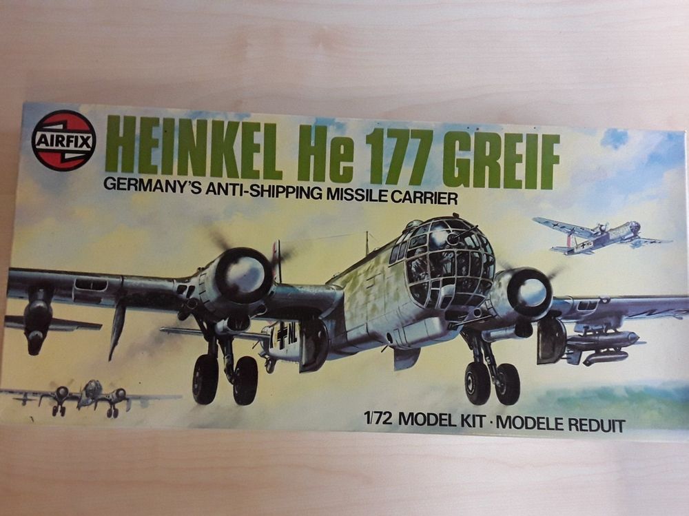 Modellflugzeug __ HEINKEL He 177 GREIF __ Airfix __ 1:72 | Kaufen auf ...