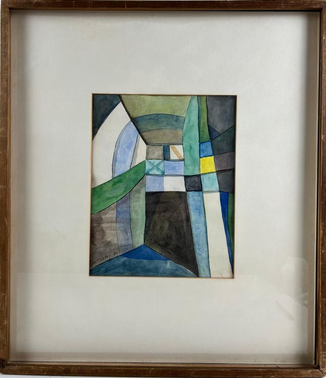 Harmonie der Farben Aquarell Signiert. | Kaufen auf Ricardo