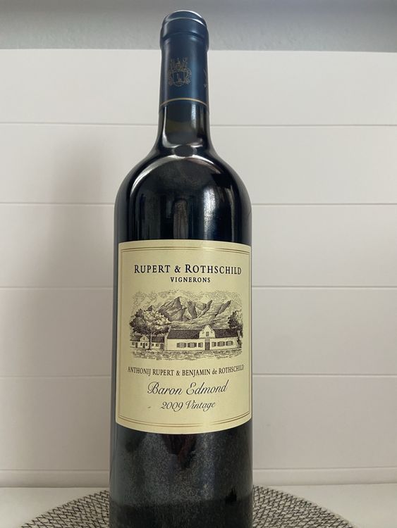Rupert & Rothschild Vignerons ‘Baron Edmond’ 2009 Vintage (Neu und ...
