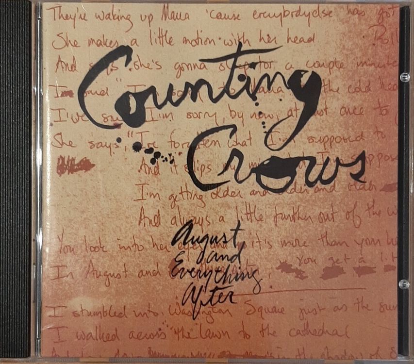 Counting Crows - August And Everything After - 1993 - CD | Kaufen auf ...