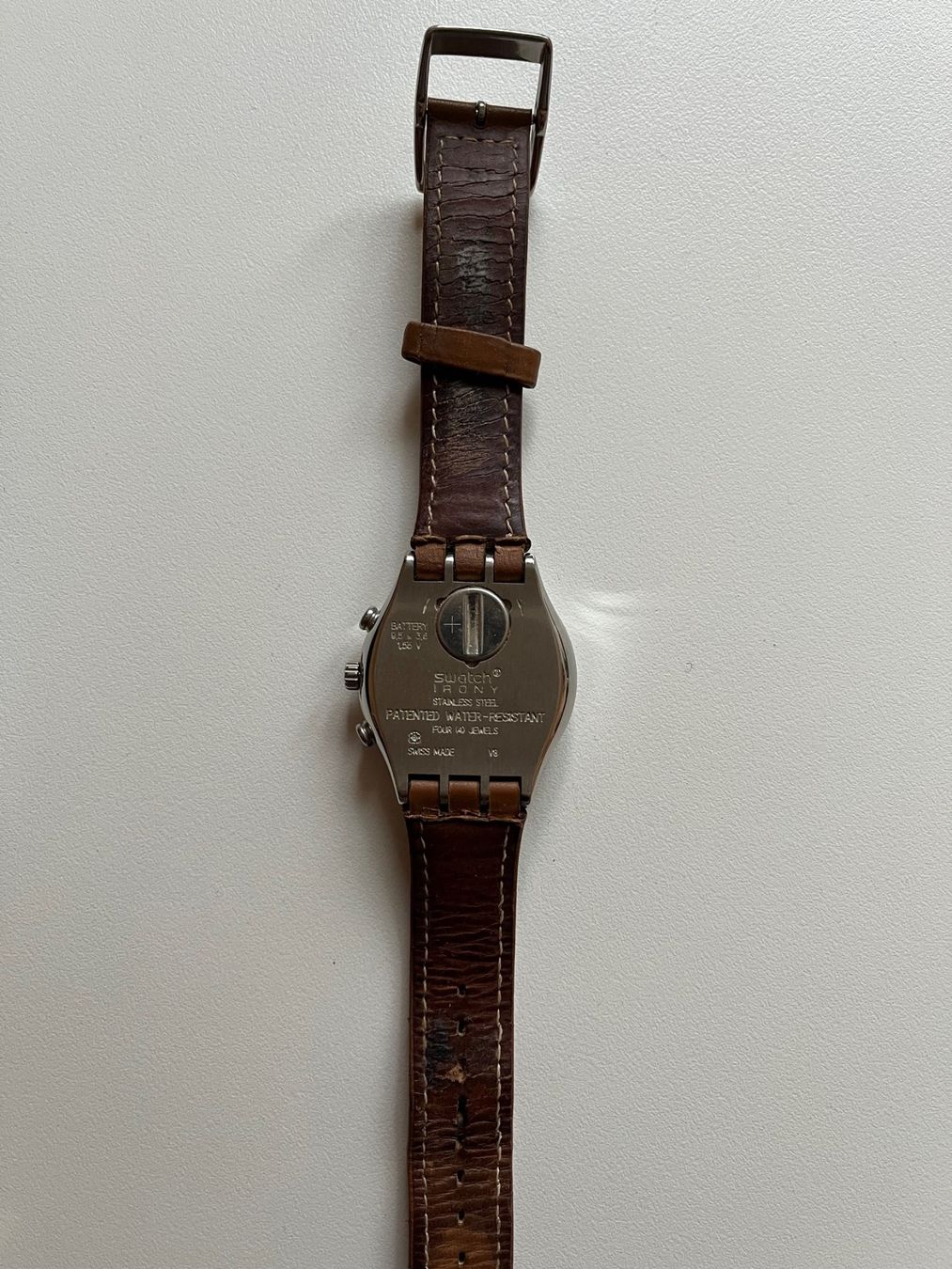 Armbanduhr Swatch Irony Stahl Stainless Steel Swiss Made Gebraucht In
