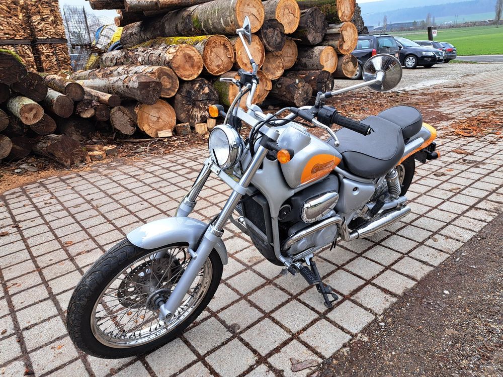 Aprilia Classic 125 2T Chopper rarität 7,8kW + ersatz Motor (Gebraucht ...