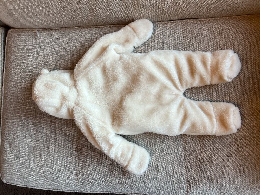 Combinaison Kiabi en peluche blanche (D'occasion) à Chambésy pour CHF ...