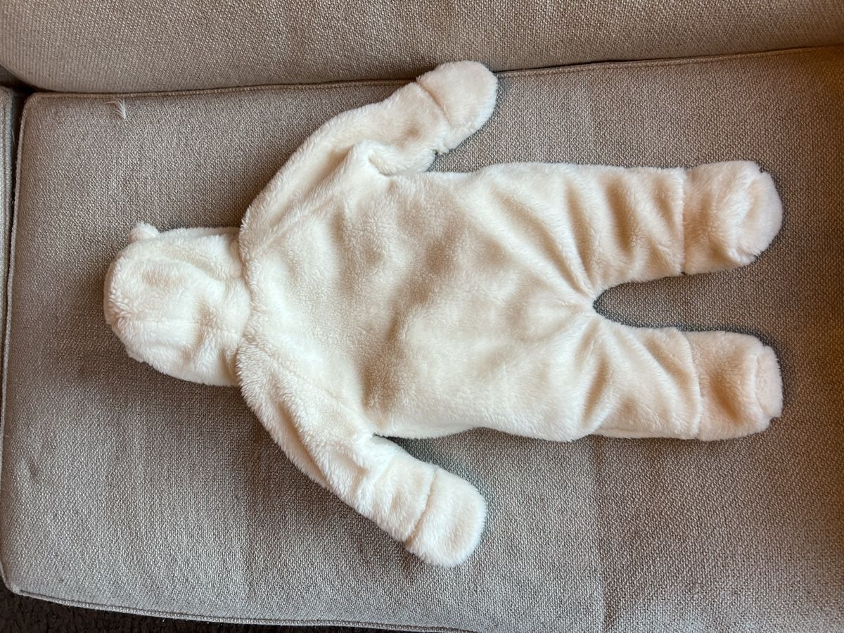 Combinaison Kiabi en peluche blanche (D'occasion) à Chambésy pour CHF ...