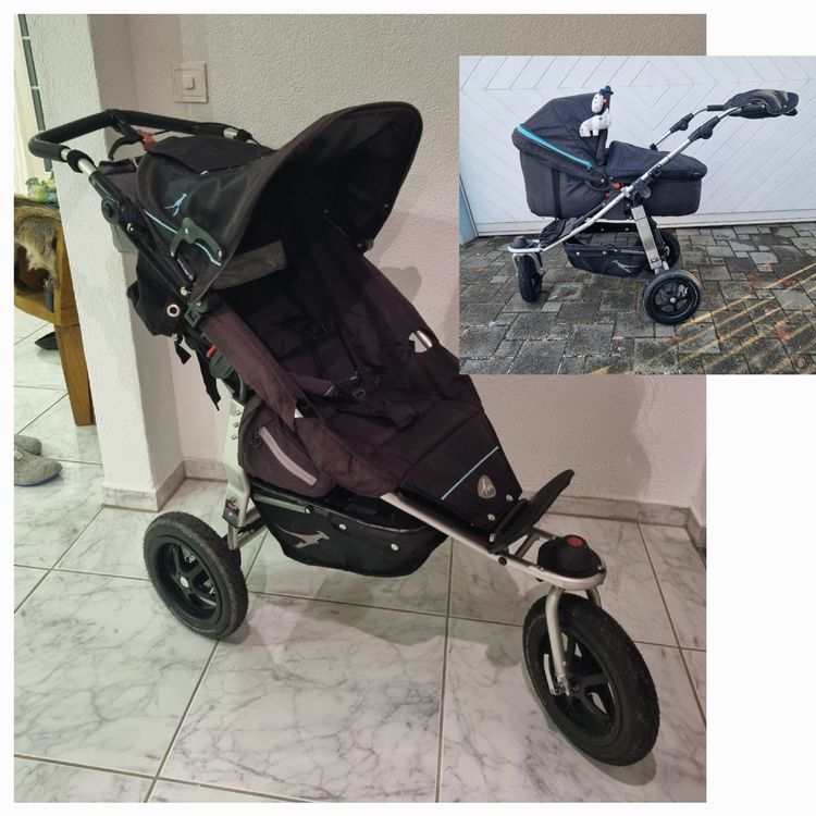 TfK Kombikinderwagen mit Multi x Wanne u. Sportsitz (Gebraucht) in ...
