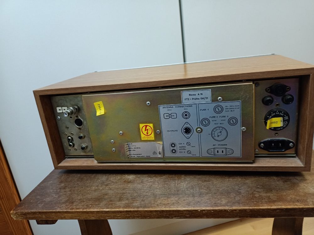 Revox A76 Tuner (Gebraucht) in Eglisau für CHF 66 – nur Abholung auf ...
