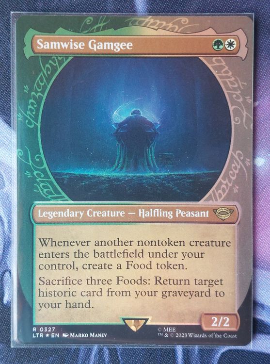Samwise Gamgee - FOIL - lord of the ring (Neu (gemäss Beschreibung)) in ...