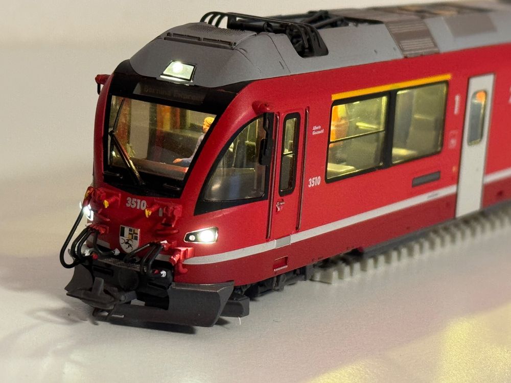 RhB Bemo Pirovino ABe 4/12 Allegra Albert Giacometti SOUND (Neu (gemäss ...