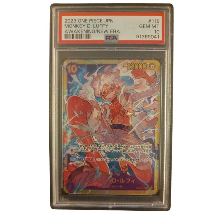 Monkey D Luffy OP 05 PSA 10 Japanese One Piece | Kaufen auf Ricardo