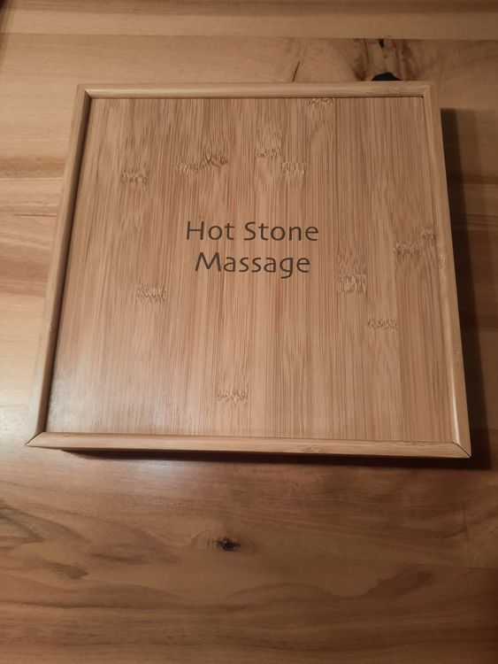 Hot Stone Massage Set Tchibo, komplett mit Anleitung! (Neu und ...