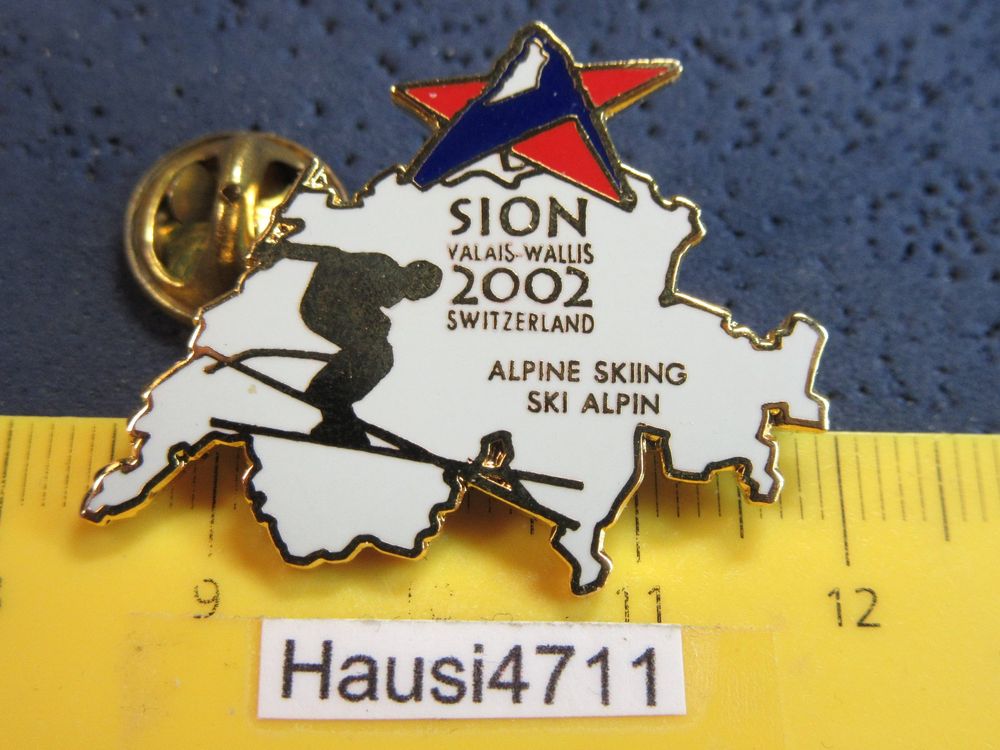 PIN OLYMPIA SKI ALPINE SION 2002 | Kaufen auf Ricardo