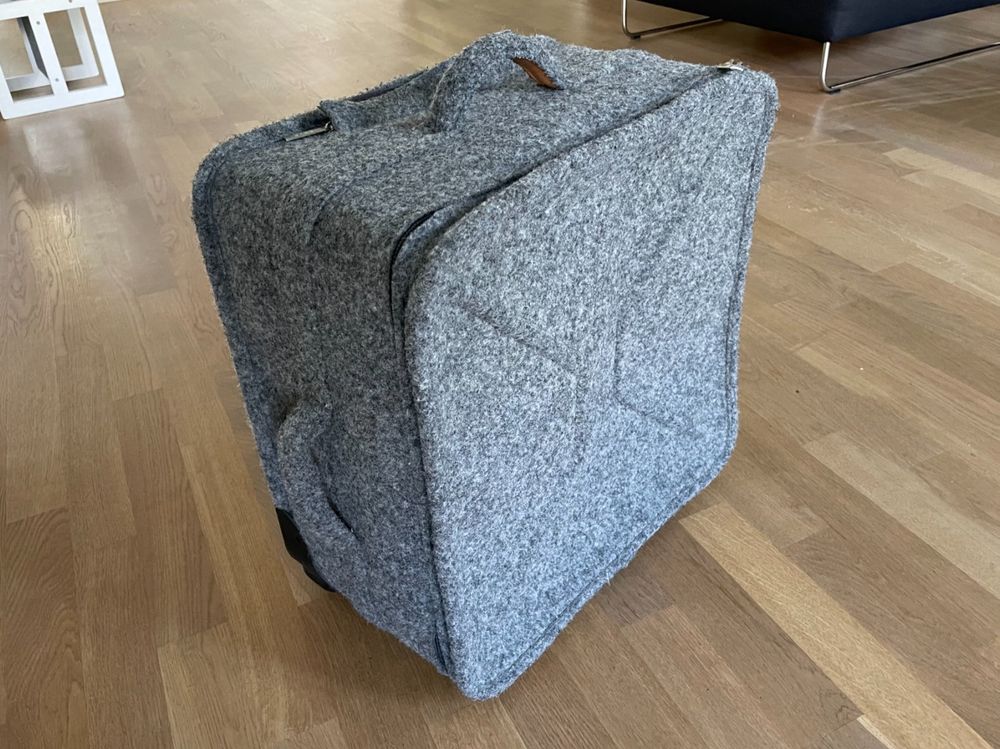 Stylischer Rollkoffer aus Filz von Bree, 48L (Gebraucht) in Olten für ...