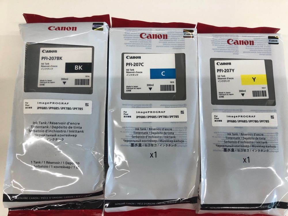 Patronen von Canon PFI-207C zu Plotter | Kaufen auf Ricardo