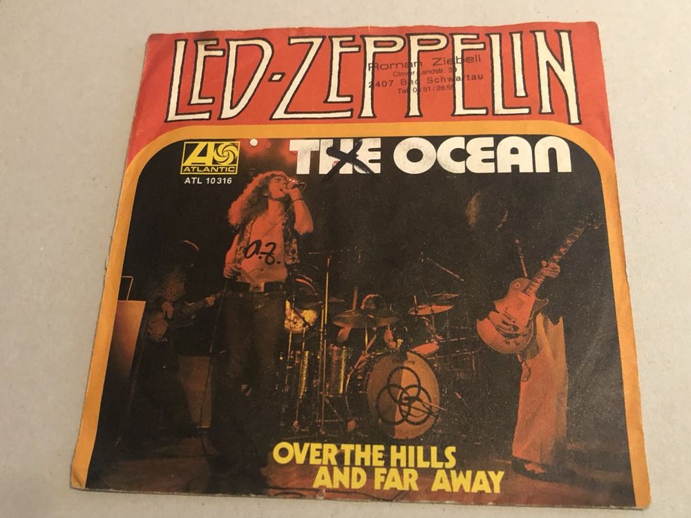 Led Zeppelin. 7“ Single. 1973. The Ocean | Kaufen auf Ricardo
