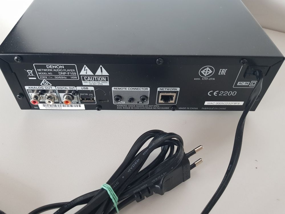 Denon DNP-F109 Network Audio Player mit AirPlay | Kaufen auf Ricardo