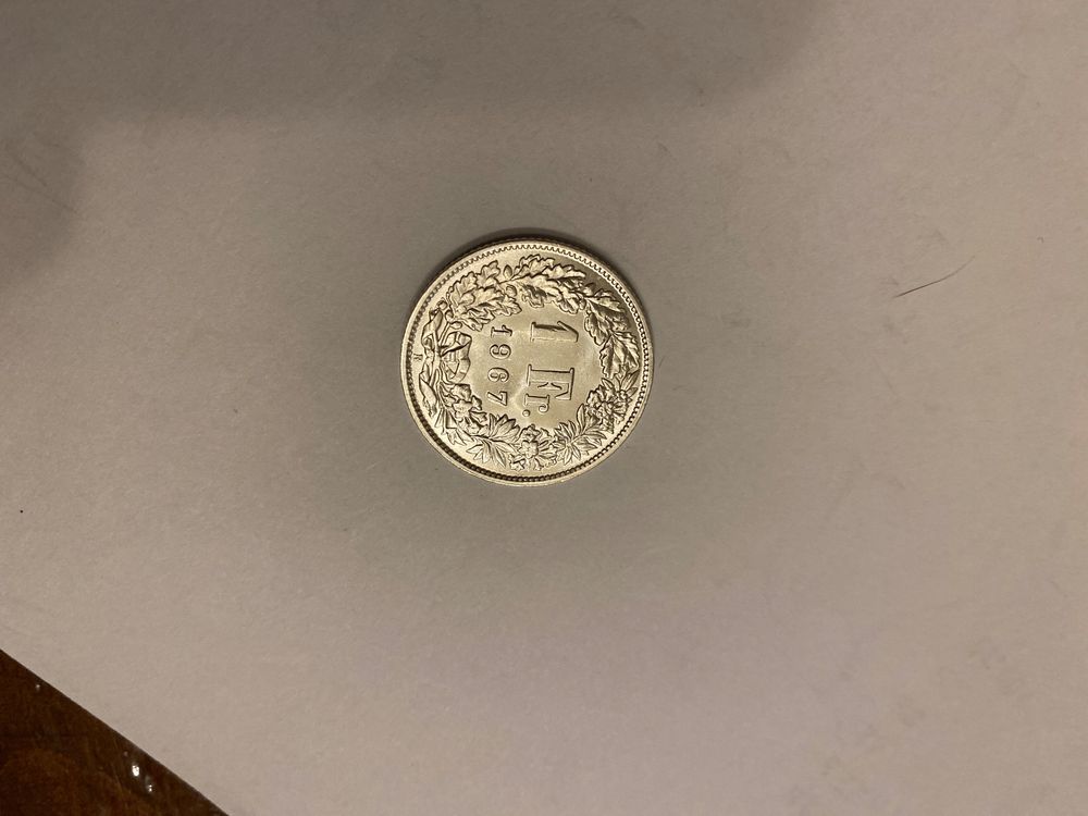Moneta chf 1 del 1967 | Kaufen auf Ricardo