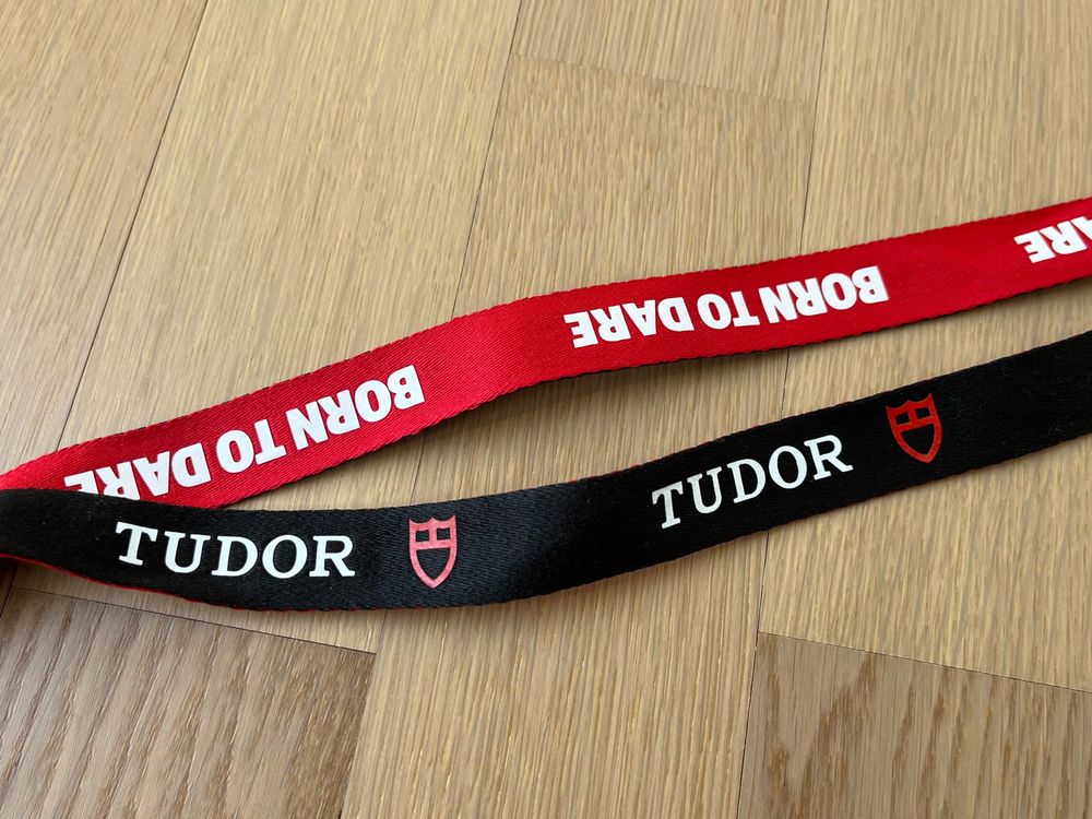 Tudor porte-badge en tissu/ Namensschild aus Stoff | Kaufen auf Ricardo